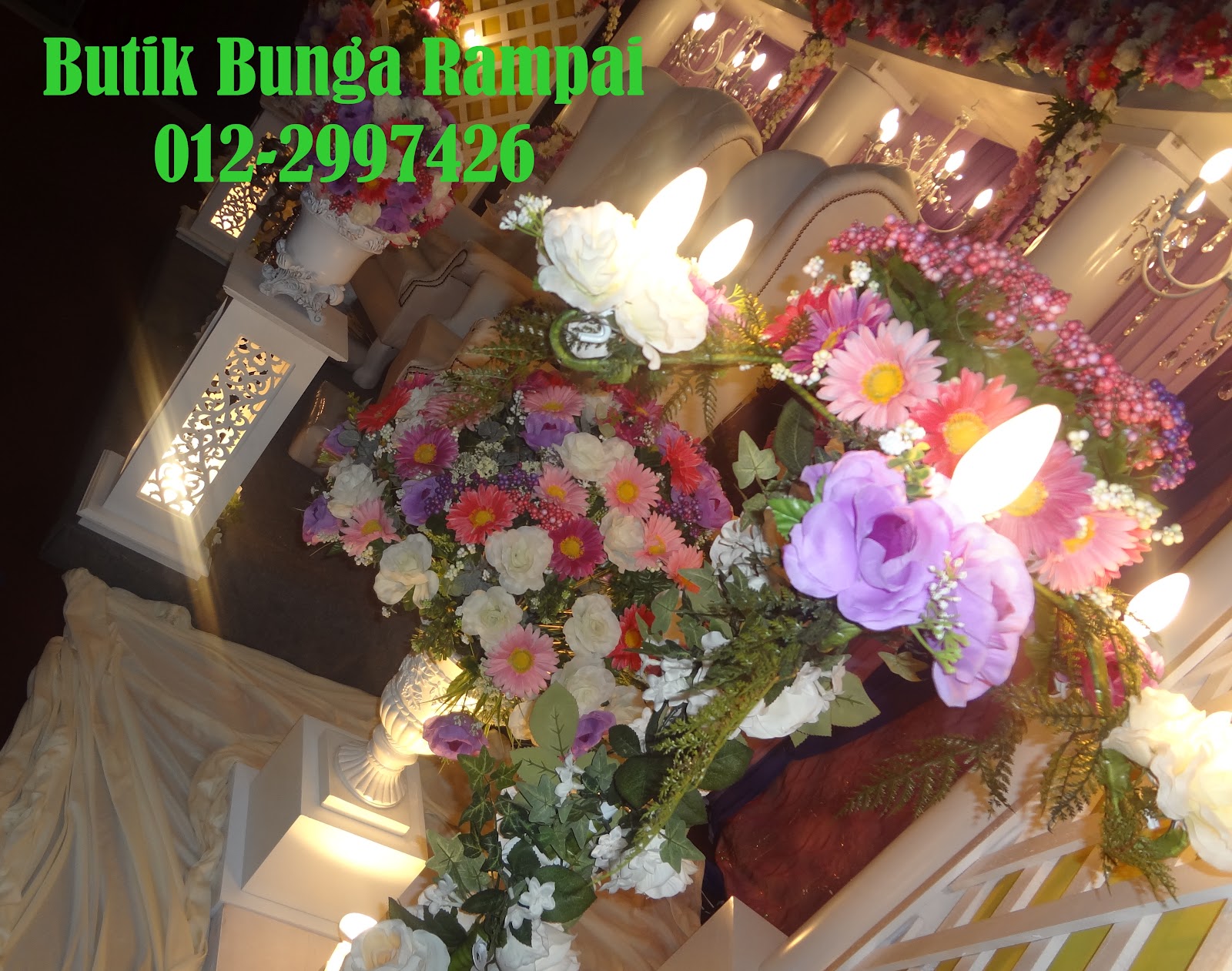 Butik Bunga Rampai: Pelamin Perkahwinan