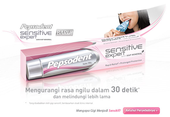 Pasta Gigi Pepsodent Sensitive Expert