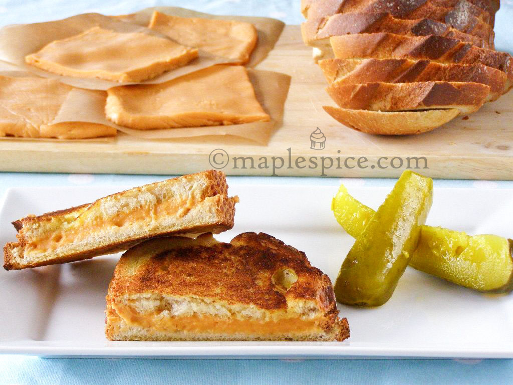 maple•spice: Vegan Unprocessed Cheese Slices