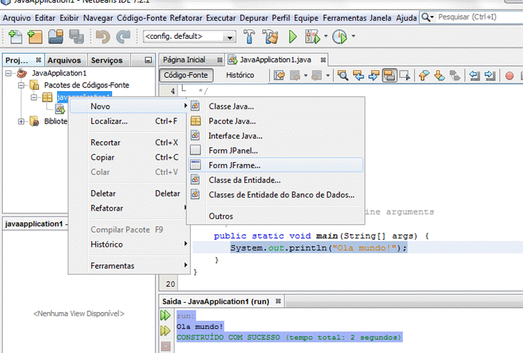 Meu primeiro programa em Java
