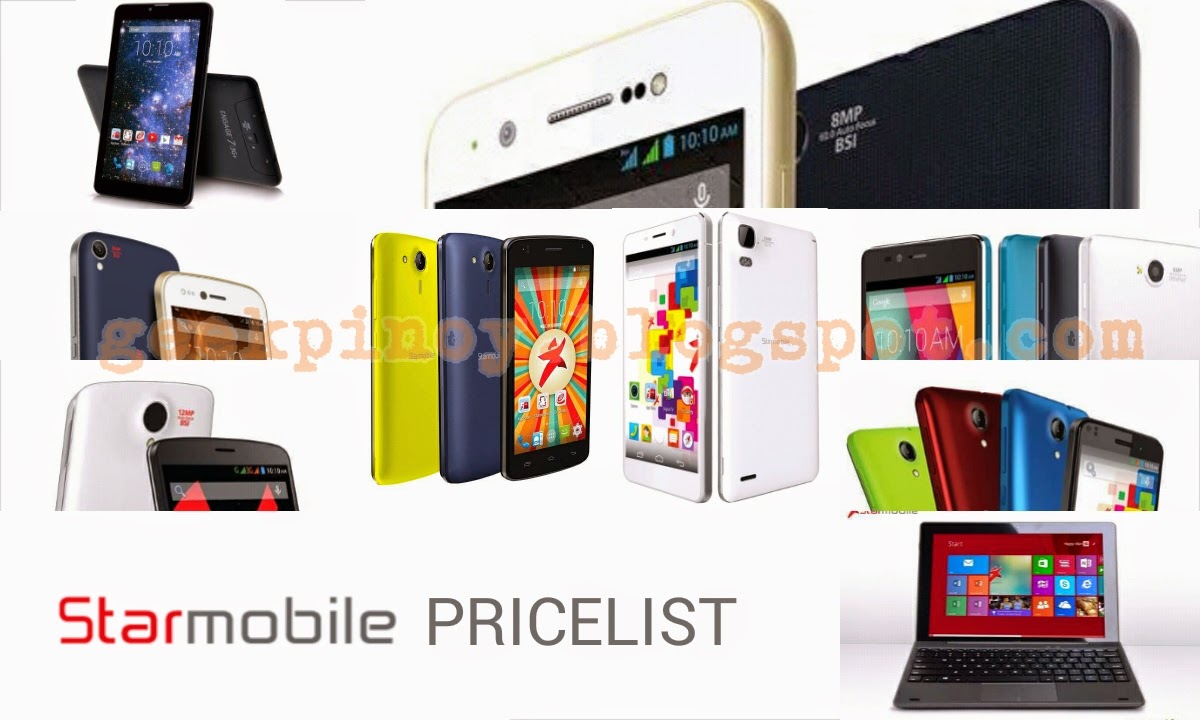 GeekPinoy : Tech News, Reviews and Updates: Starmobile 2015 Latest ...