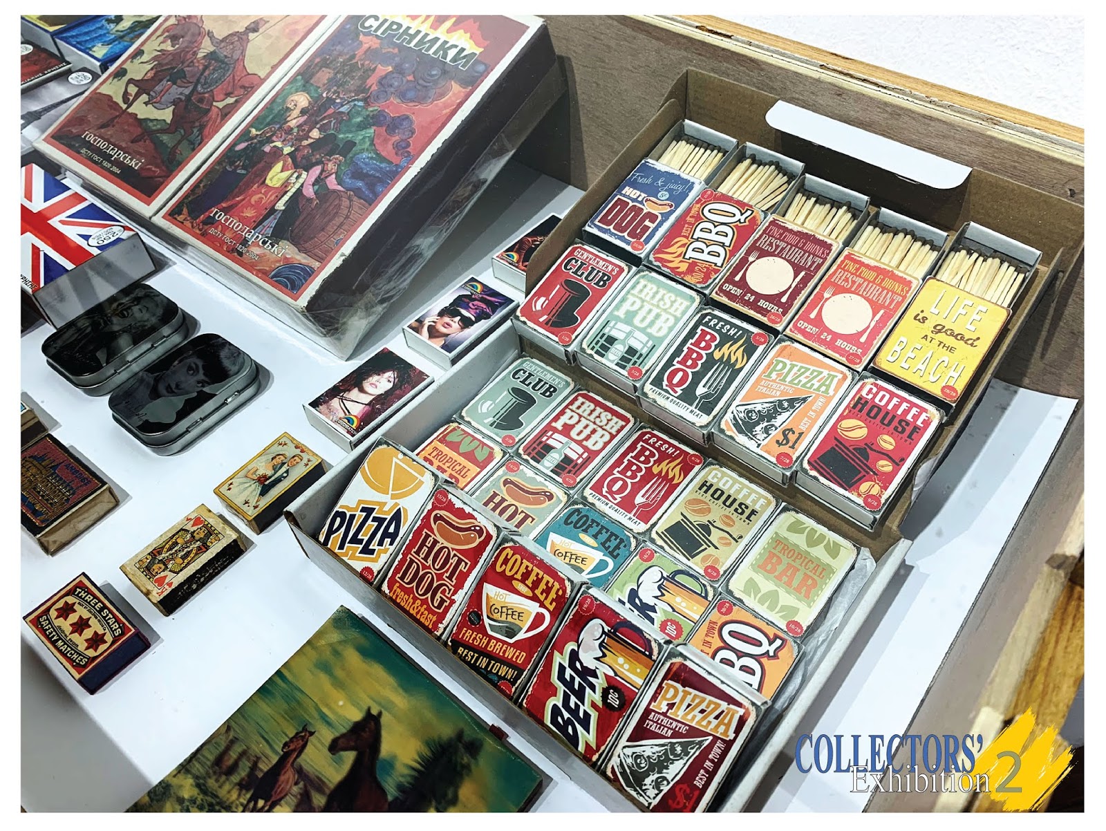 MATCHBOXES AND LABELS COLLECTION: Exhibition