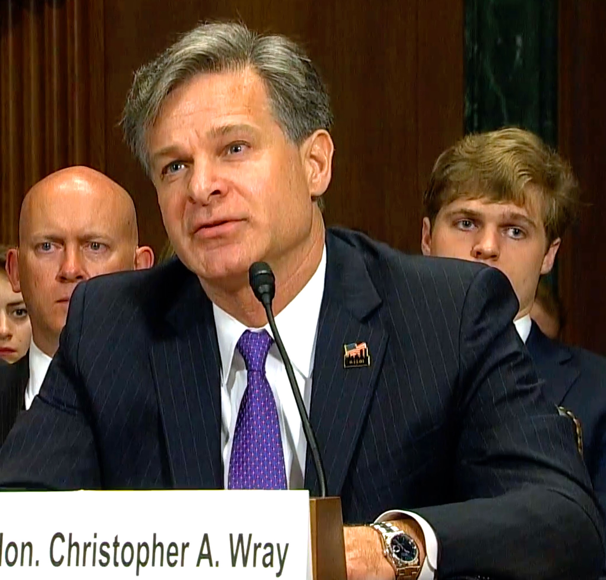 Welcome to RolexMagazine.com: Christopher Wray FBI Director