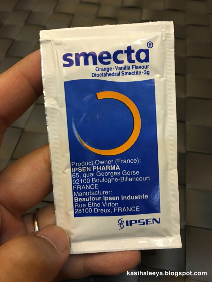 The Kasihs: SMECTA untuk rawatan diarrhoea dari seawal usia bayi 1 bulan.