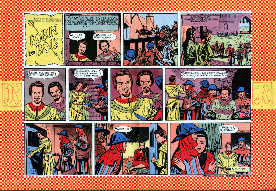 Walt Disney's Story Of Robin Hood: Disney's Robin Hood Comic Strip. 10