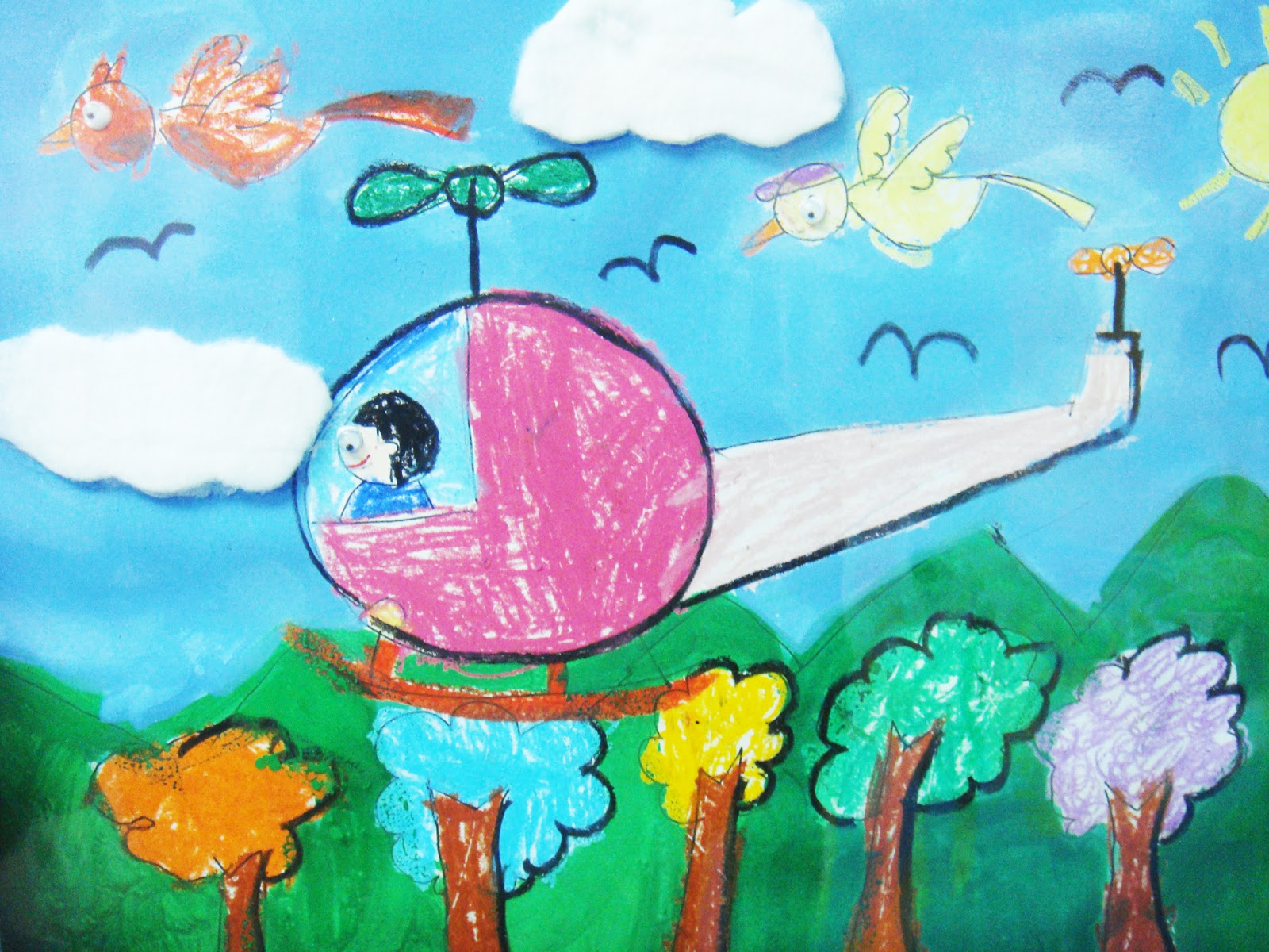 Kids' Art: Helicopter
