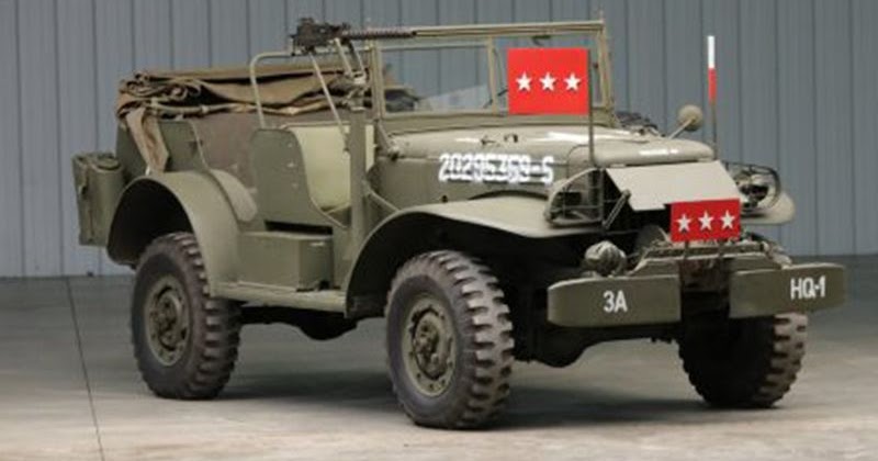 General Patton’s WWII Dodge WC-57 Command Car for sale