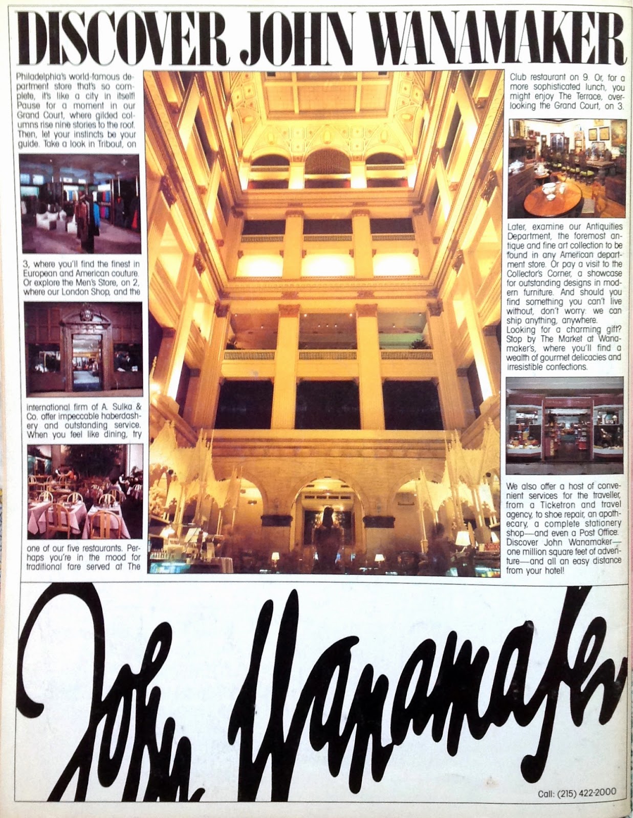 The Literate Quilter: Wanamaker's Temple: The Business of Religion in ...