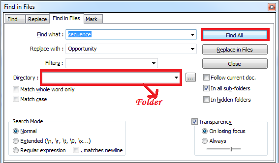 KVR JOBS HUB How To Search In Multiple Files In Notepad KVR JOBS HUB How To Search In Multiple Files In Notepad