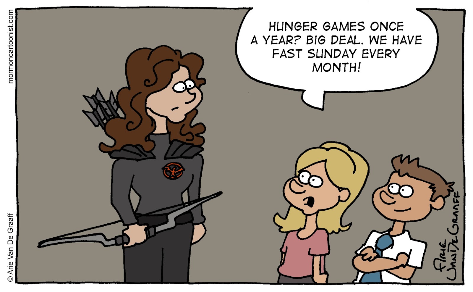 Ward Cartoonist: Hunger Games