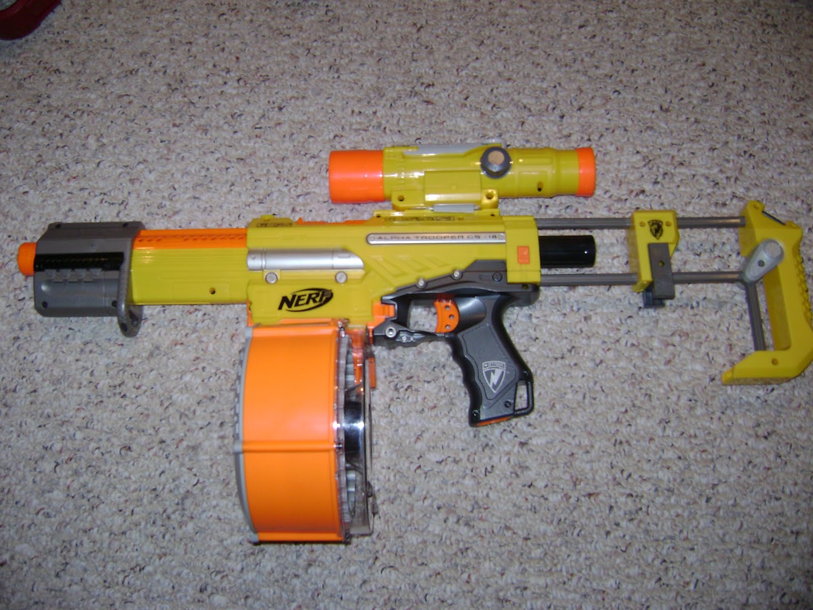 Nerfdards: Review Nerf Alpha Trooper CS-18