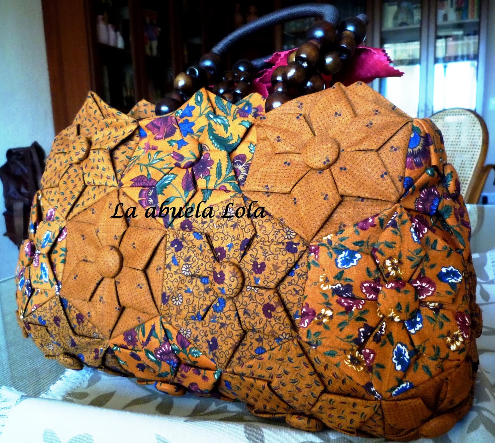 La abuela Lola: Bolso de origami