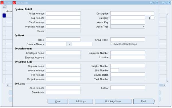 Oracle Applications Fa Oracle Fixed Assets Training Manual