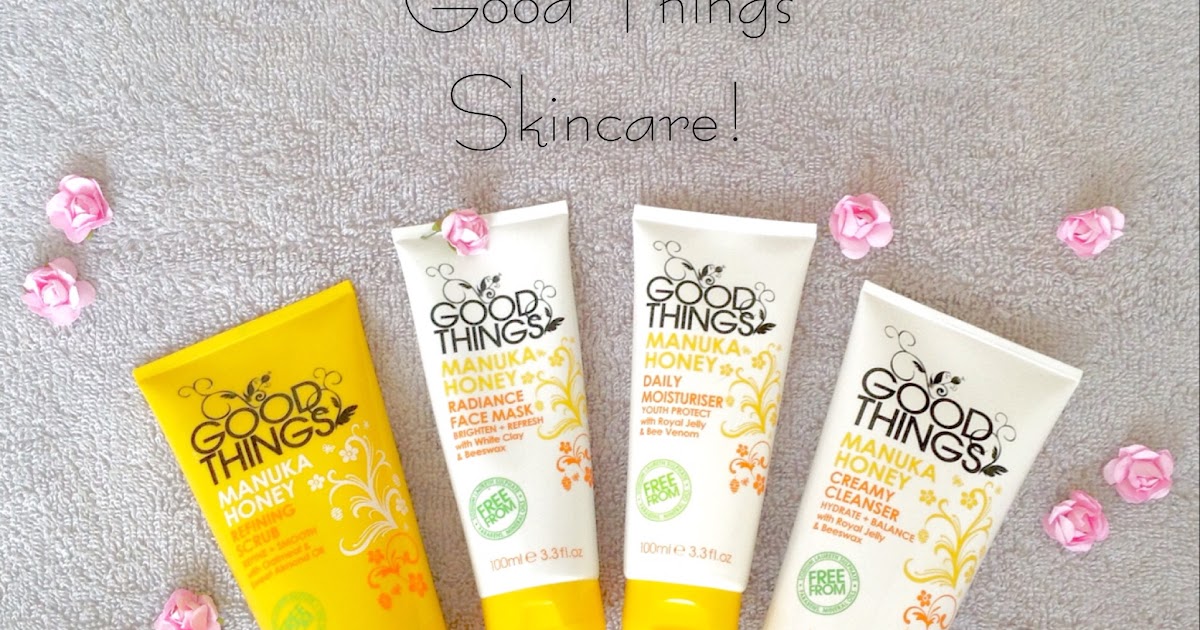 Blossoming Daydreams: Good Things Skincare Range Review!