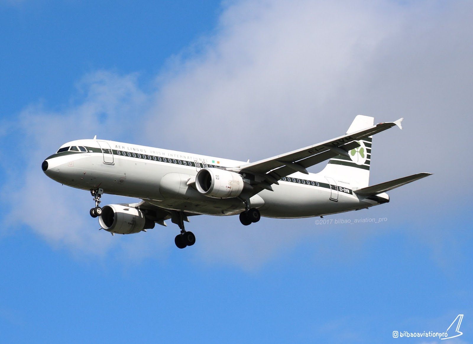bilbao_aviation_pro: Aer Lingus Airbus A320-214 EI-DVM "Retro livery"