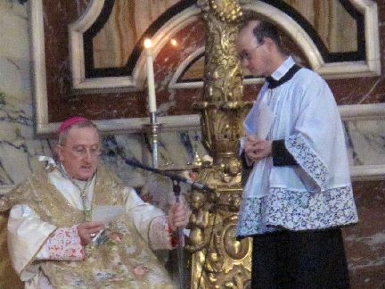 RORATE CÆLI: Sciacca moved to Signatura