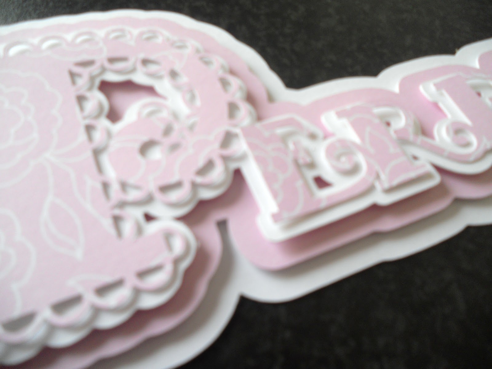 wendy`s crafting times: Perrie`s Name Plate
