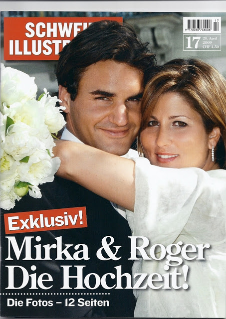 Roger Federer and Mirka Vavrinec - Red Carpet Wedding