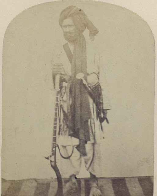 History of Pashtuns: Afridi of the Kohat Pass, 1861