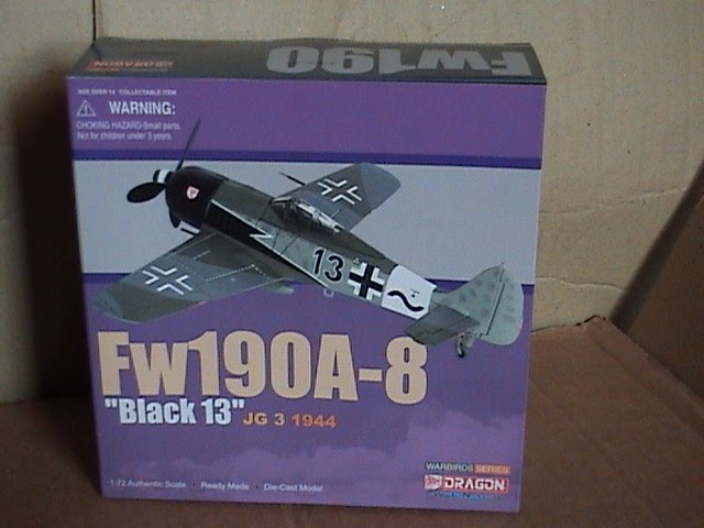 Dungun ToysStore @ DinToysStore: 1/72 Fw190A-8 Black 13 Major Walter ...