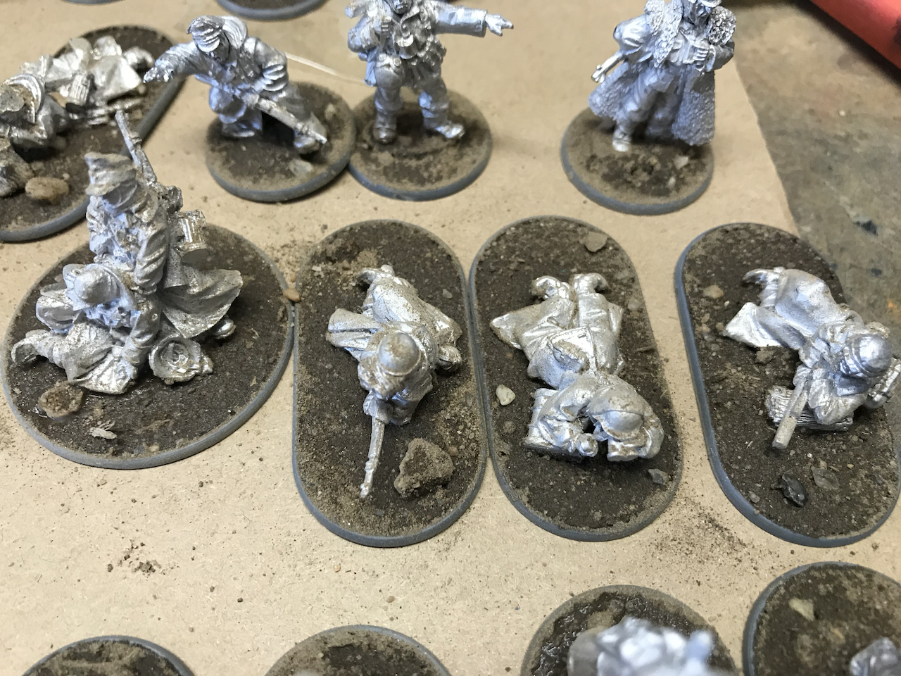 40k Hobby Blog: Basing With Dirt