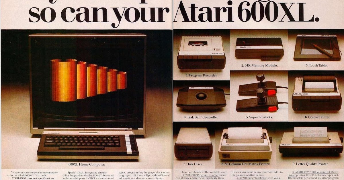 Informatica Viejuna: Atari 600 XL