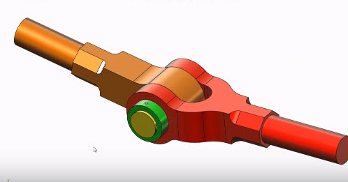 How to make Sketch knuckle joint 3D Modeling part & assembly in Solidworks Design Engineering ...