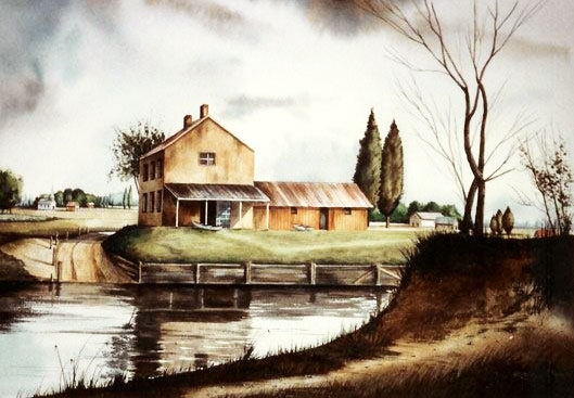 Larry Fiske Watercolors