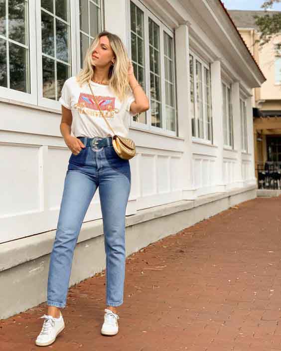 6 Formas De Usar Jeans E T Shirt Como Uma It Girl Delírios Cotidianos