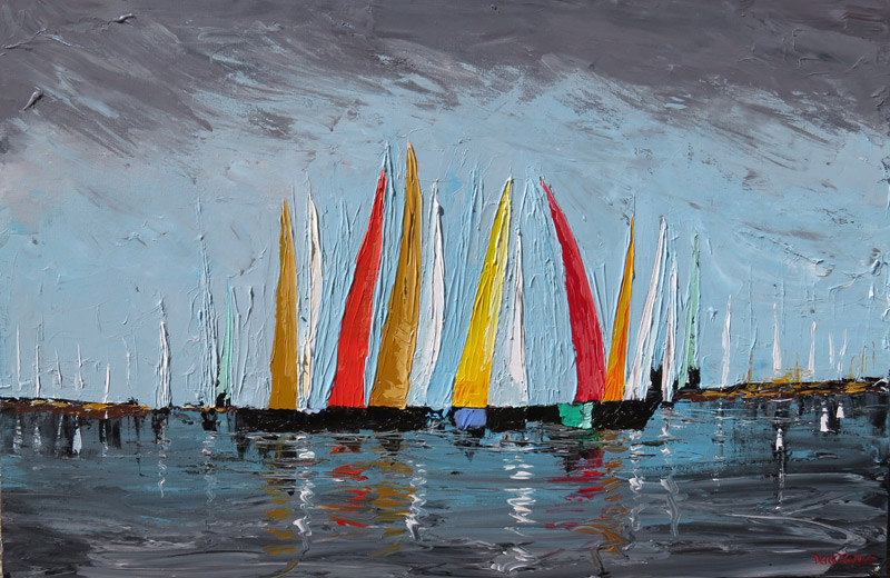 Artist Derek Collins Blog, modern impressionist landscape paintings and ...