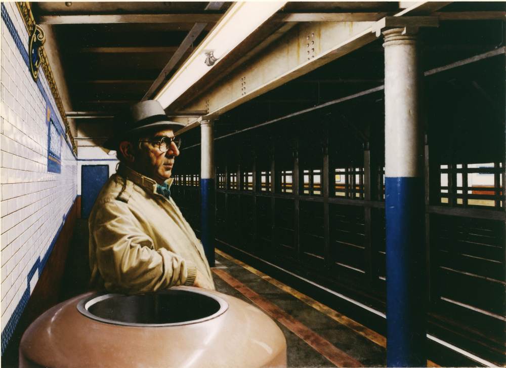 Painting of Daniel Greene artist, Daniel Greene paintings