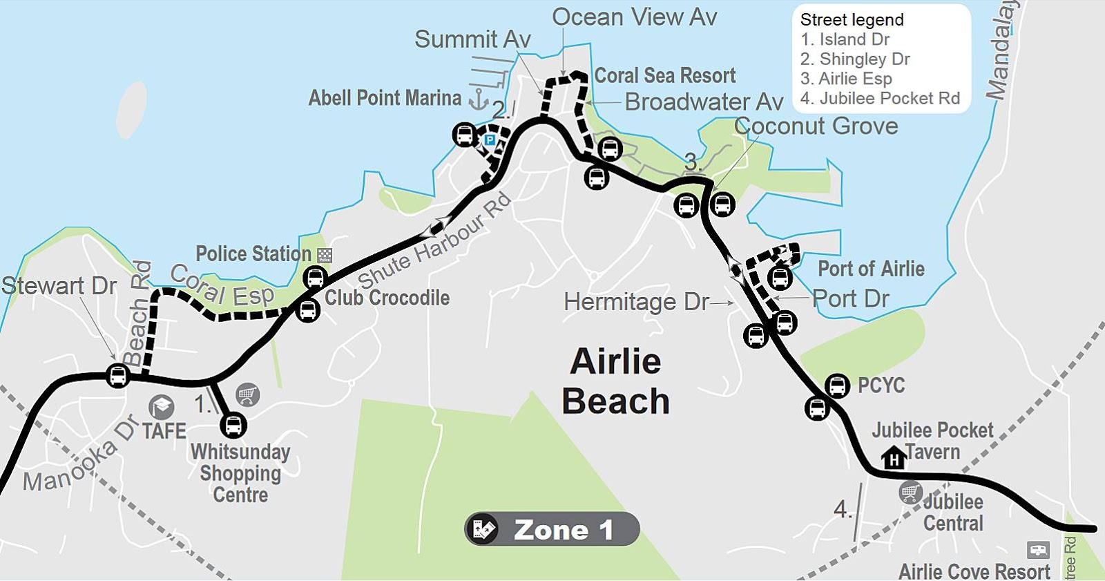 聖靈群島交通｜機場 & 艾爾利海灘 Airlie Beach 巴士交通全攻略！