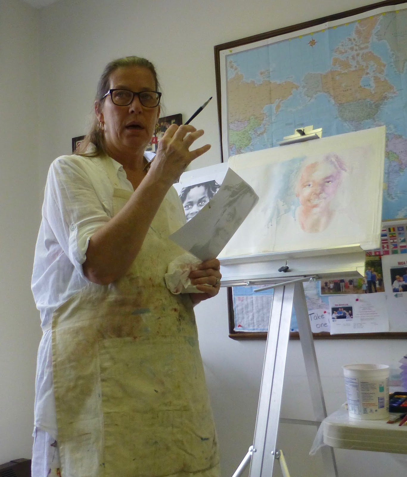 PAT's ART JOURNAL: Watercolor Class with Stephie Butler