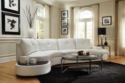Curved Sofas And Loveseats Reviews: Curved Conversation Sofa