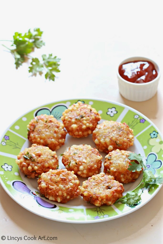 Sabudana Vada/ Sago Vada ~ Lincy's Cook Art
