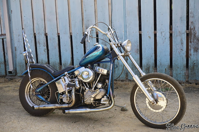 BLUE GROOVE SHOP BLOG: - SOLD - 57` PANHEAD CHOPPER