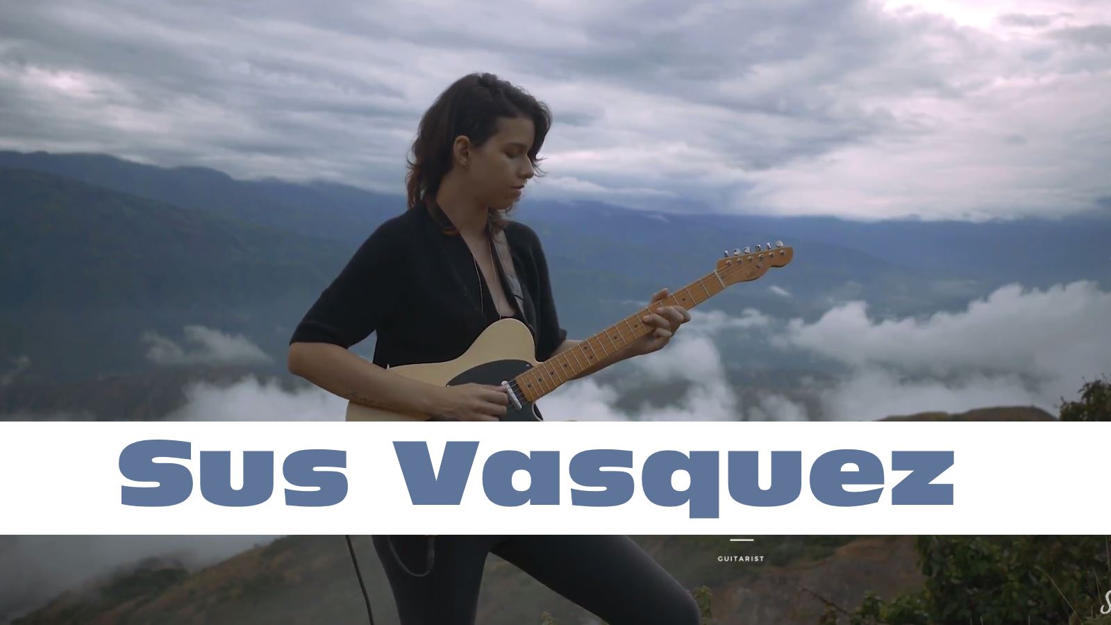 Sus Vasquez: Slow dancing in a burning room - Guitar improv