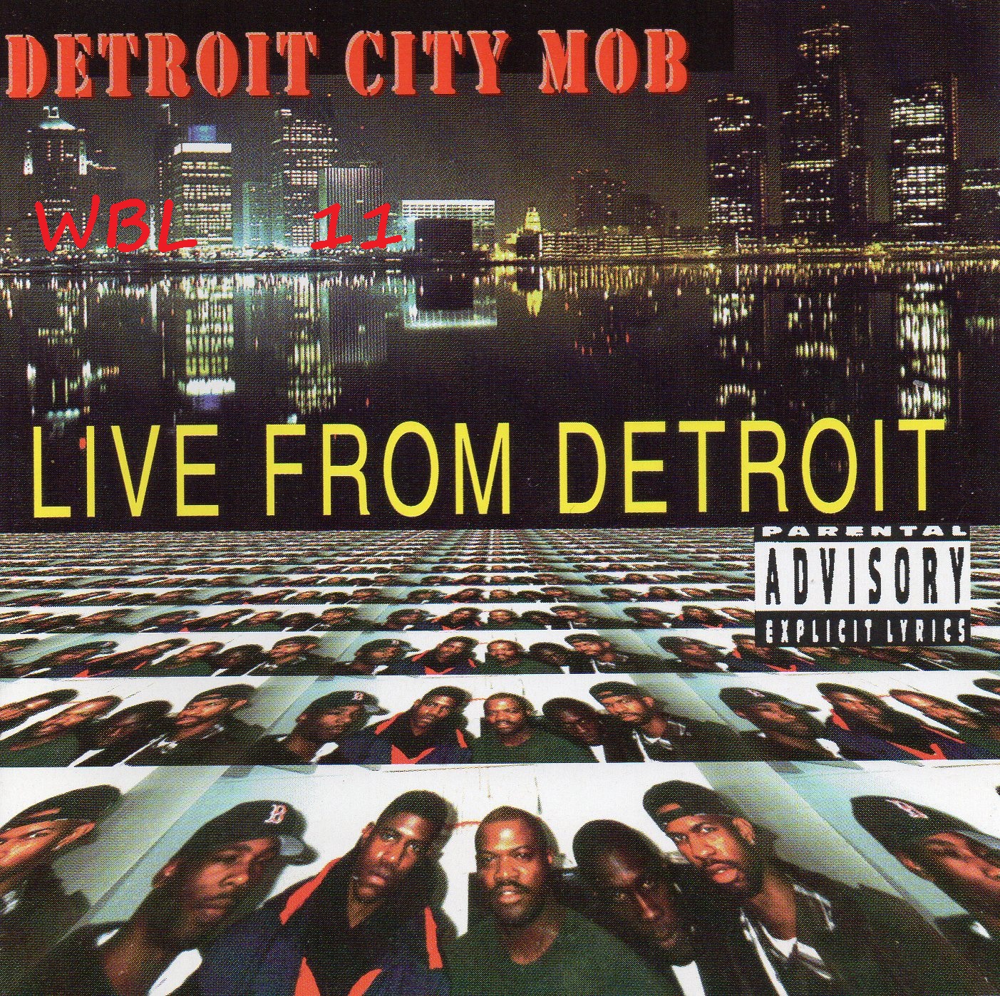 EASTSIDE MILITIA: DETROIT CITY MOB - LIVE FROM DETROIT (DETROIT) 1995