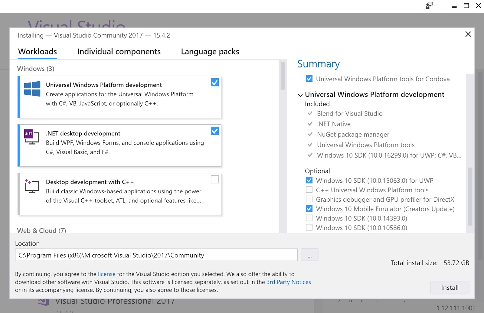 HodentekHelp: How do you install Visual Studio Community 2017?