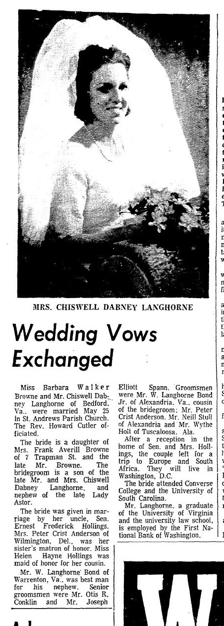 Jeannette's take on life: Martha Walker "Darling Milhous the Daughter ...