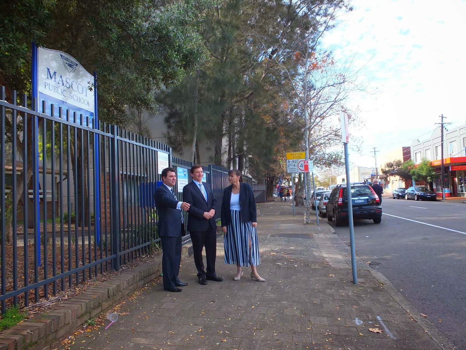 Ron Hoenig Member for Heffron: Mascot Public School visit