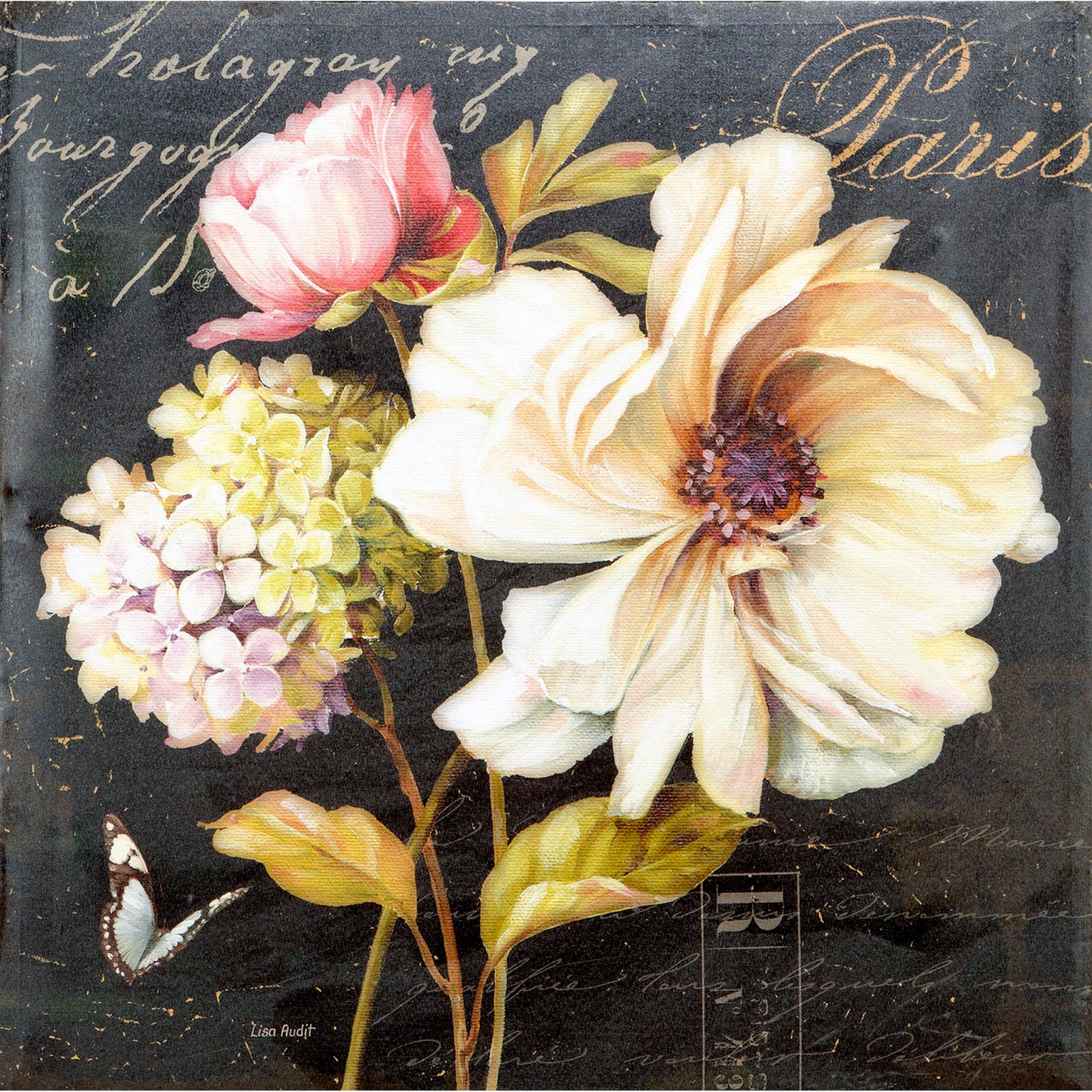 Flower Painting_By Lisa Audit_(94 item) All together | Joy Design Studio