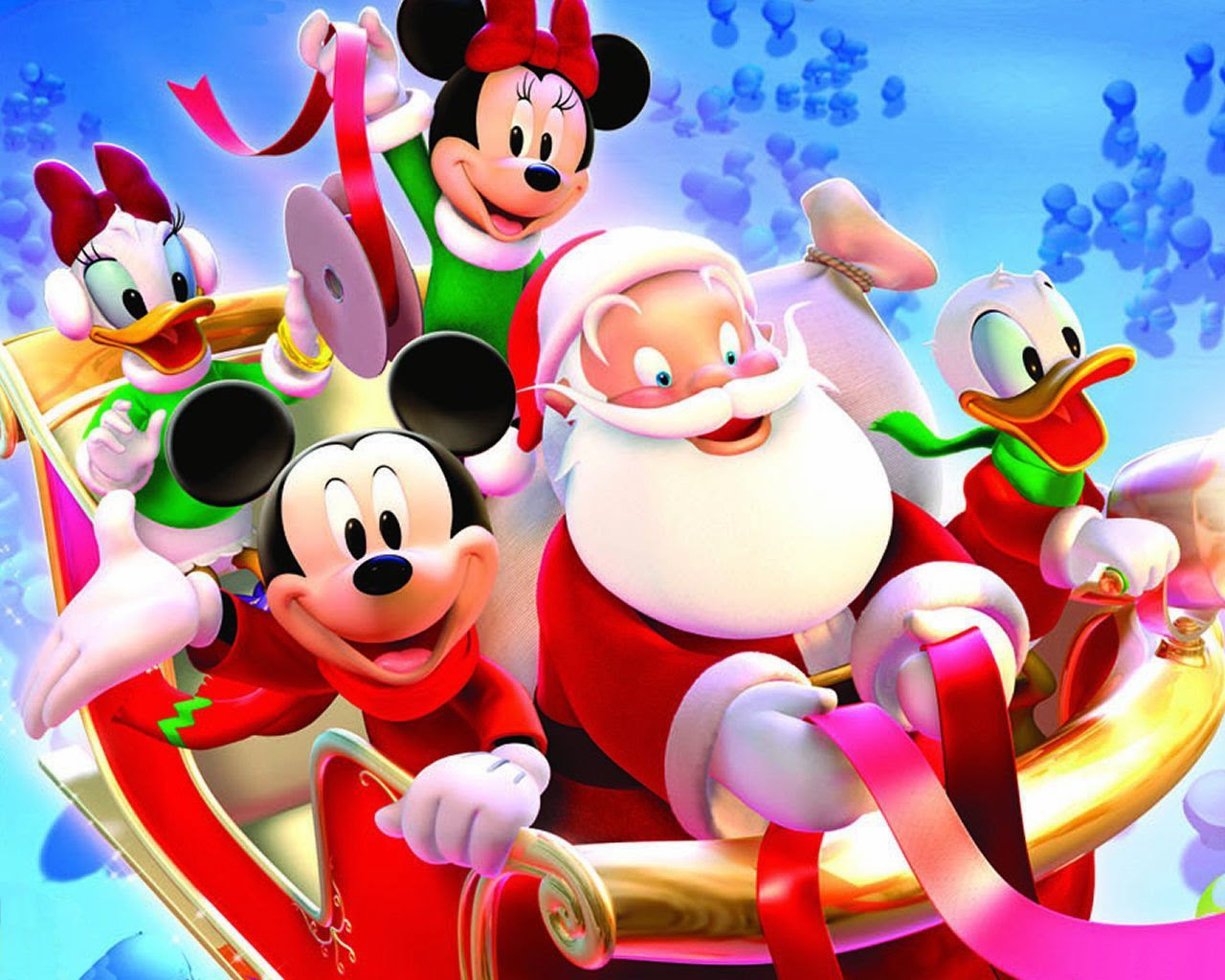 Navidad: Mickey mouse en Navidad