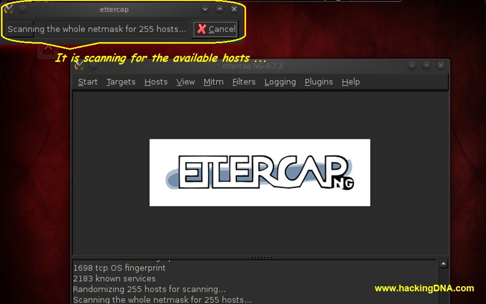 HackingDNA: Learn How to use ettercap on Backtrack 5