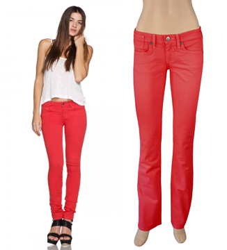 Bad Joan ...it's good to be bad!: get the look: RED JEANS