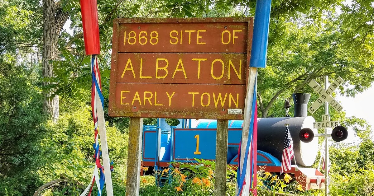 History and Culture by Bicycle: Early Iowa Town: 1868 site of Albaton, Iowa