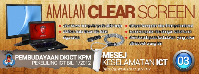 Amalan CLEAR screen ~ MAKMAL KOMPUTER SKP1