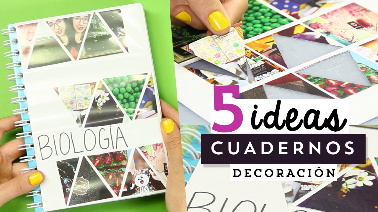 Ideas,consejos y mucho mas: Ideas para decorar tus cuadernos