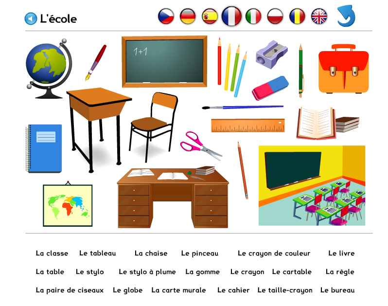 FLEBOSCO 1 ESO: Voilà plein d'activités sur le vocabulaire scolaire ...