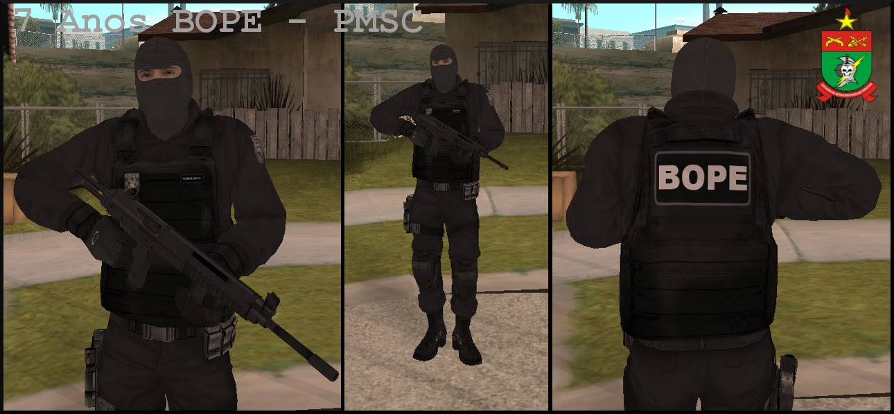 GTA PMSC: Pack BOPE - PMSC